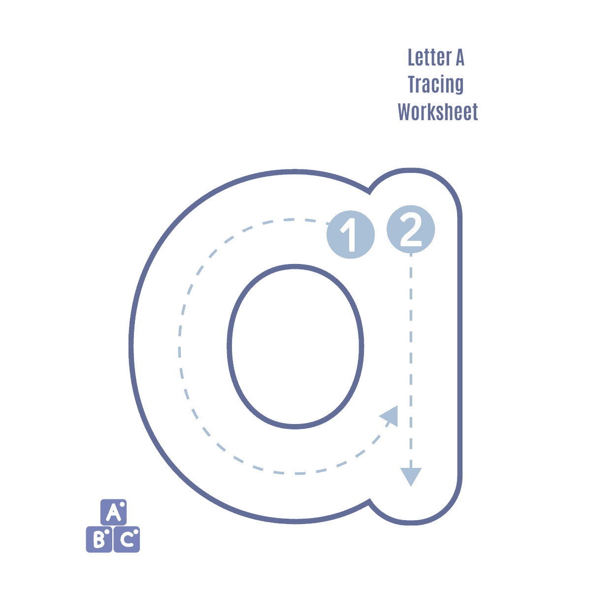 Easy and Free Printable Tracing Letter A Worksheets (with Video ...